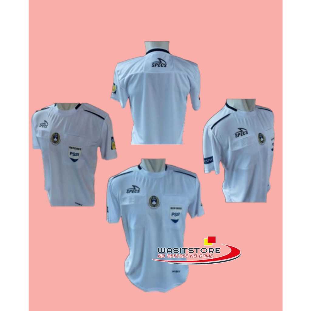 League 1 2019 REFEREE Task Shirt FULL LOGO (PSSI Chest - REFEREE Pocket ...