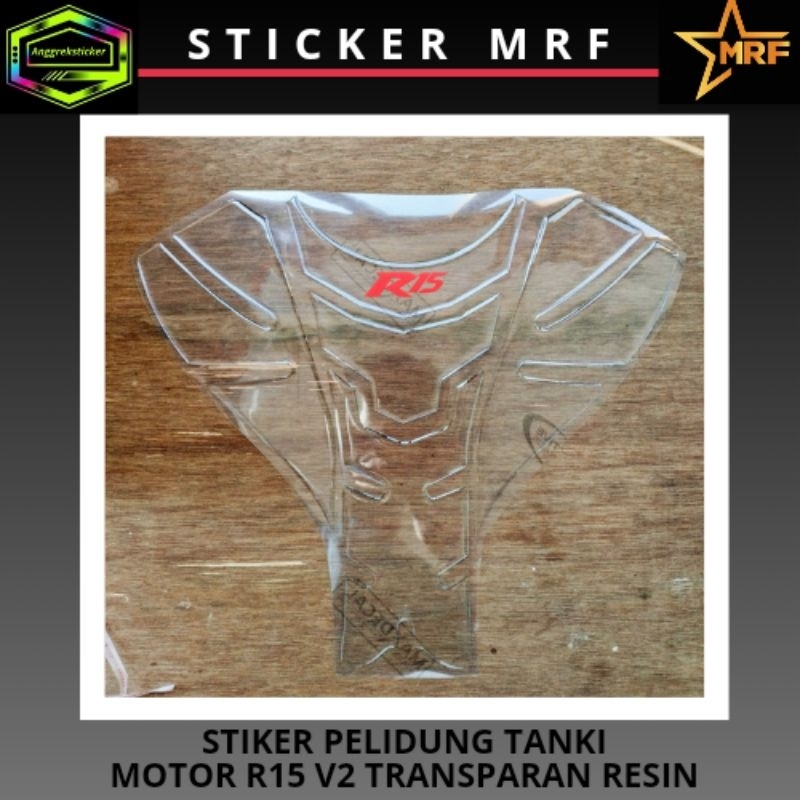 Embossed sticker Protector pad tankpad R15 V2 Transparent Tank R15 V2 ...