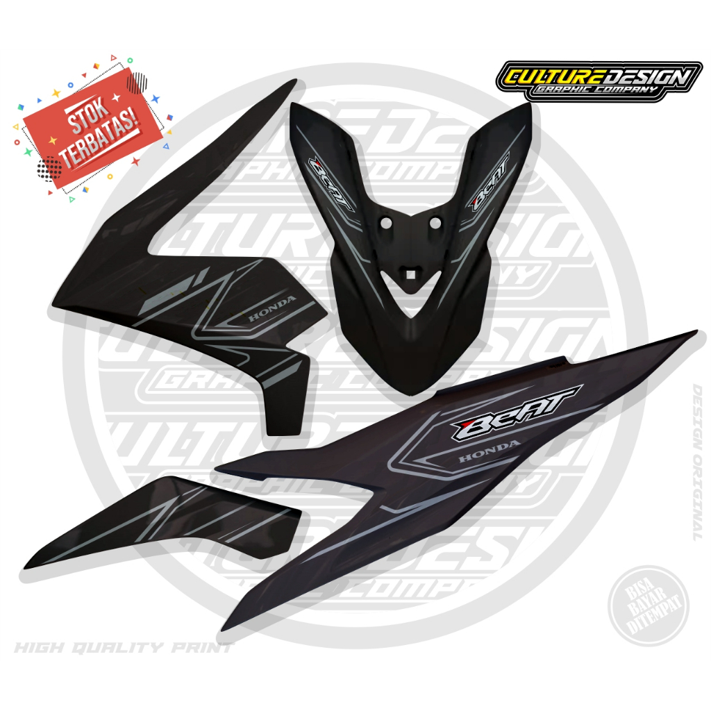 BEAT DELUXE TRANSPARENT STRIPING | Shopee Philippines