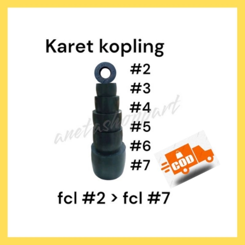 Clutch Rubber Coupling fcl2 fcl 3 fcl 4 fcl 5 fcl 6 fcl 7 Rubber ...