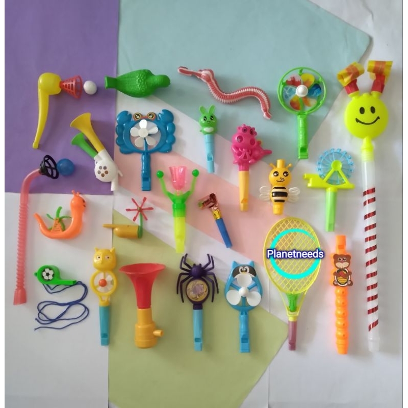 Package Of 23pcs Oromotor Whistles/1 Set Of Priwitan Blowing Speech ...