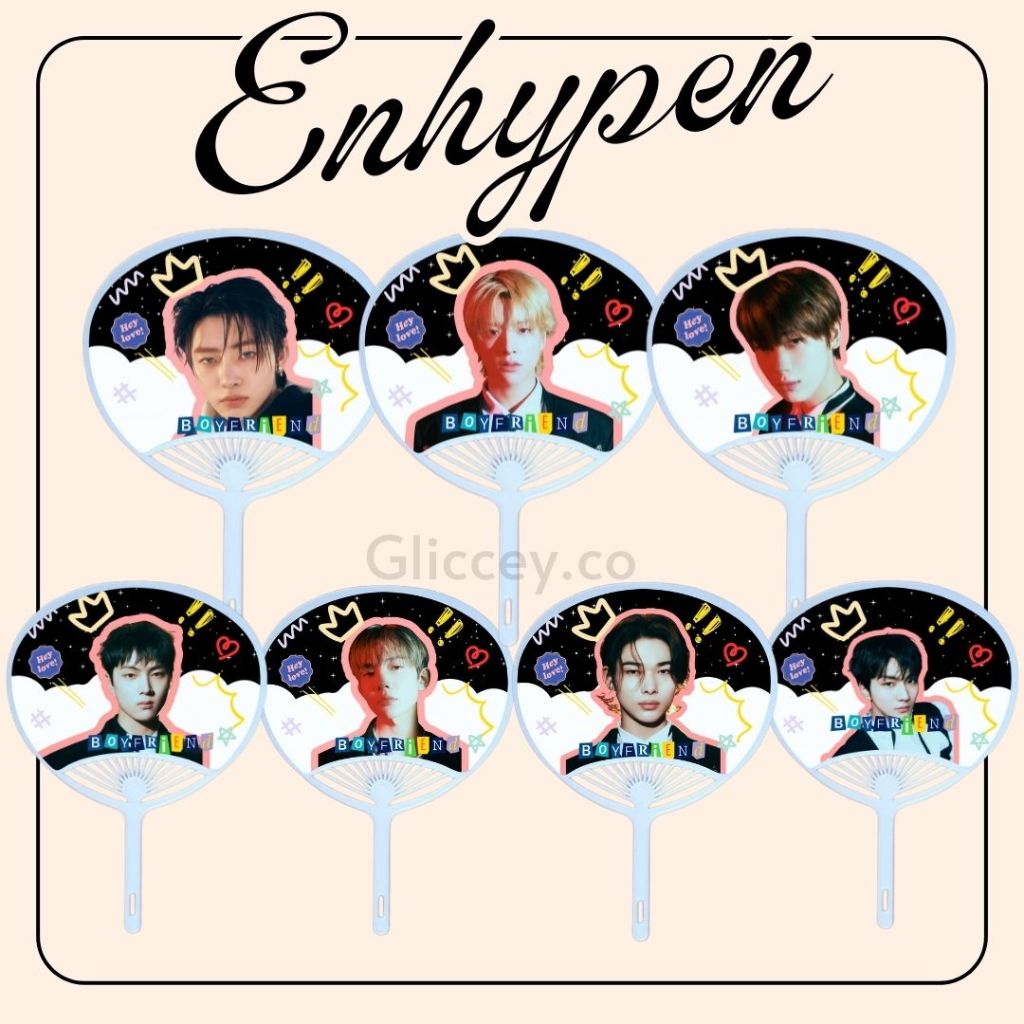 Enhypen Fan || Handfan ENHYPEN BITE ME || Kpop Fan | Shopee Philippines
