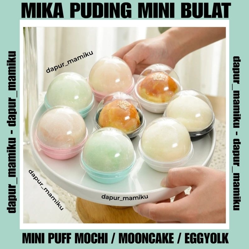 Dapurmamiku ( mika Puff mika Mini Round Pudding ) mika Mochi small mika ...