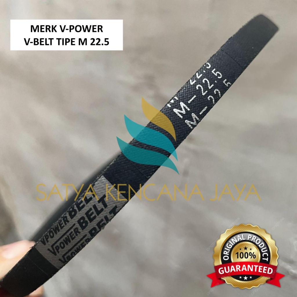 MESIN V-BELT M 22.5 V-POWER BY BANDO FANBELT WASHING MACHINE VANBELT ...