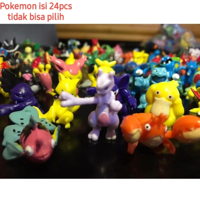 1 set of 24 pokemon figures | Shopee Philippines