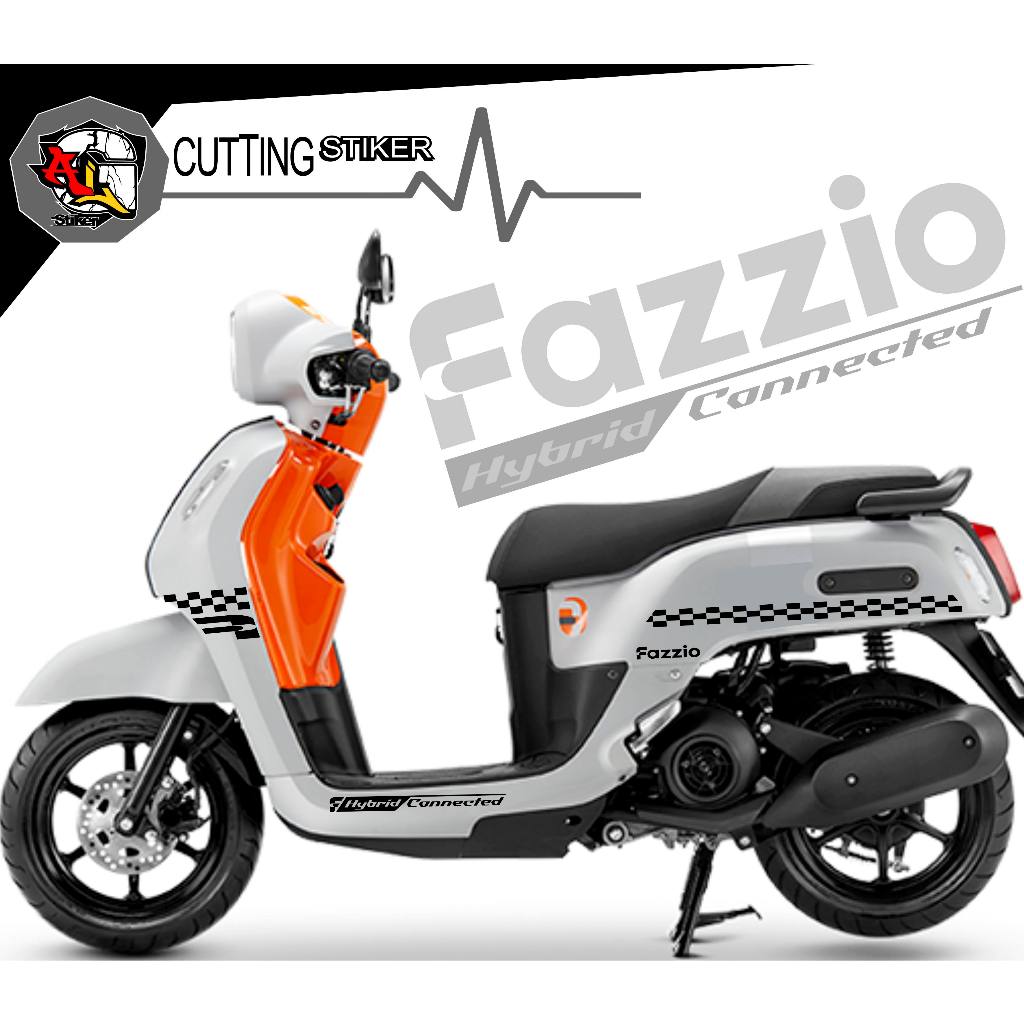 Sticker CUTTING/SC.116/Simple FAZZIO STRIPING/Chess LIS STRIPING ...