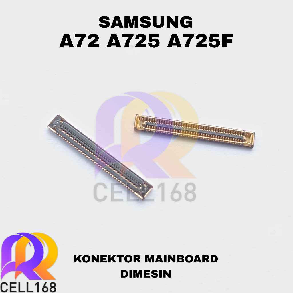 Lcd Connector SAMSUNG A72 A725 A725F PCB MAINBOARD Socket | Shopee ...