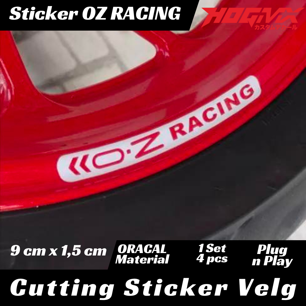 Oz RACING Motorcycle Rim Sticker, Best Oral Material | Shopee Philippines