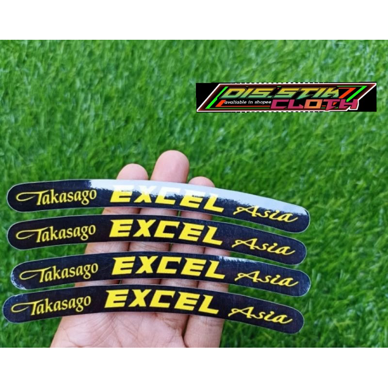 Takasago EXCEL Asia Rim STICKER | Shopee Philippines