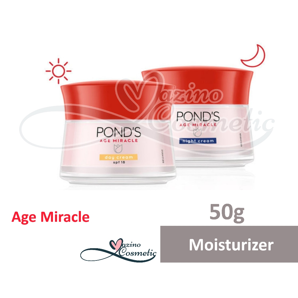 Ponds Age Miracle Moisturizer Day Cream 50g | Shopee Philippines