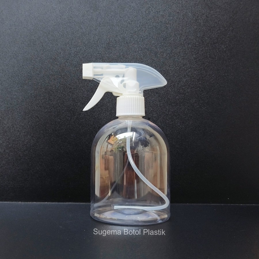 Empty Kispray Bottle 500ml Clear Oval Model / 500 Ml Spray Bottle ...