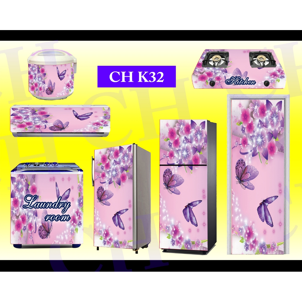 MESIN Stickers For Refrigerators, Stoves, Air Conditioners, Washing ...