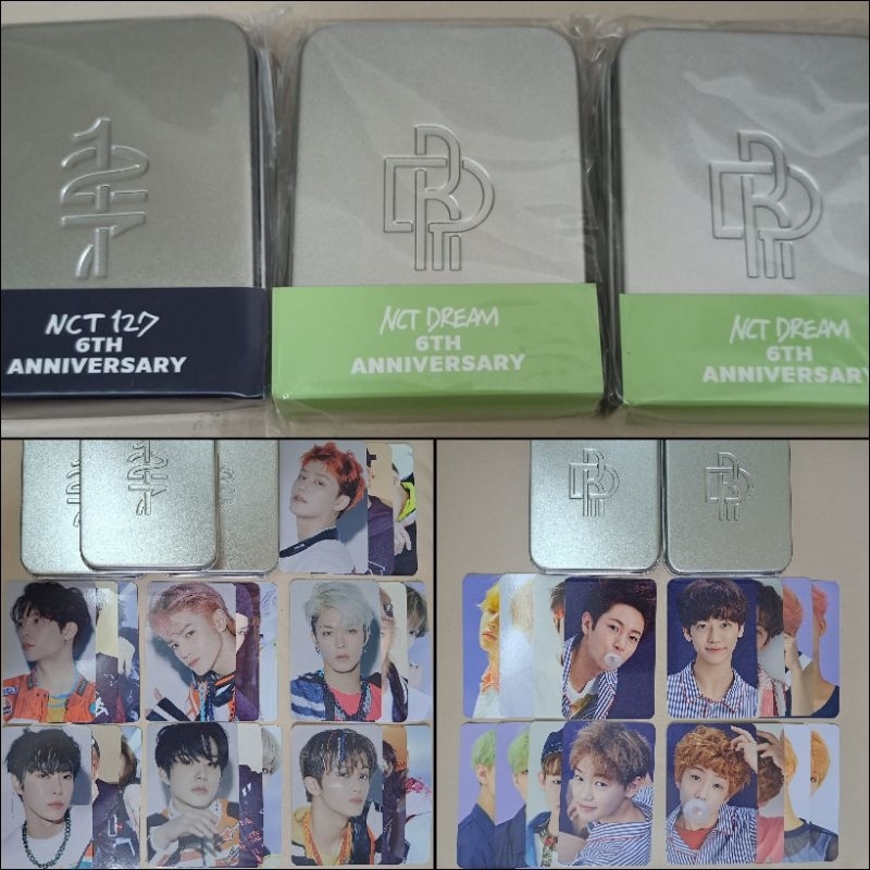 Repackage PHOTOCARD SET NCT 127 & NCT DREAM DEBUT 6TH ANNIVERSARY MD ...