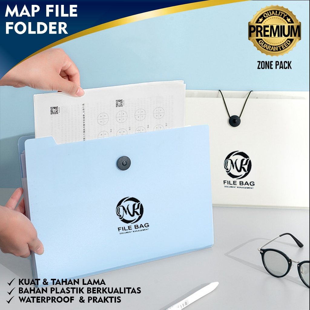 A4 Size File Holder Map | Expanding File Map Folder | A4 8-piece File ...