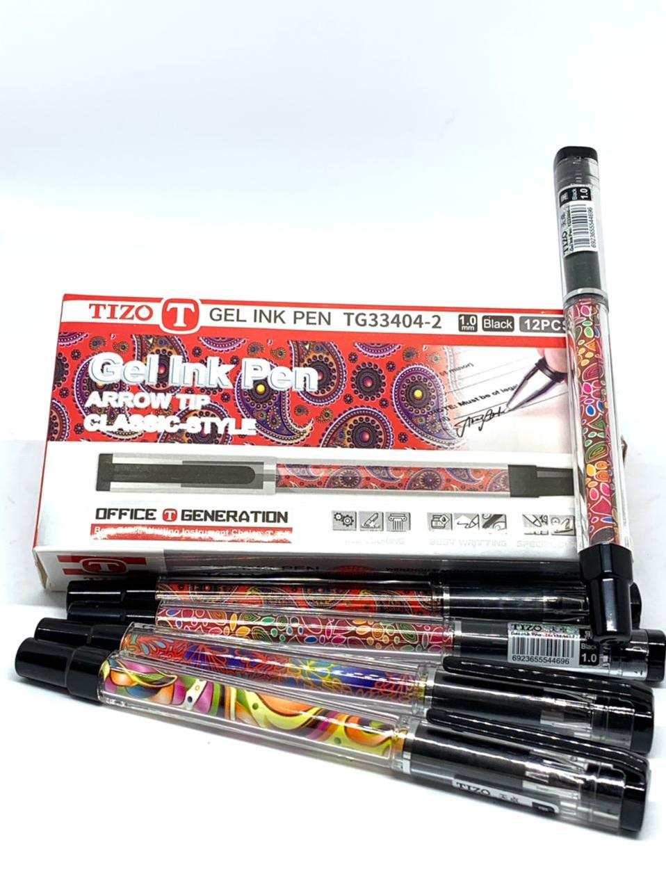 Tizo Batik 33404-2 Black Ballpoint Pen (Dozen) | Shopee Philippines