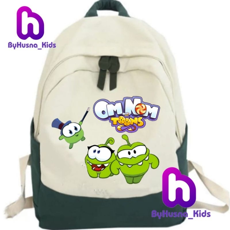 Om NOM TOONS OMNOM Children's BACKPACK OM NOM BACKPACK Kindergarten/SD ...