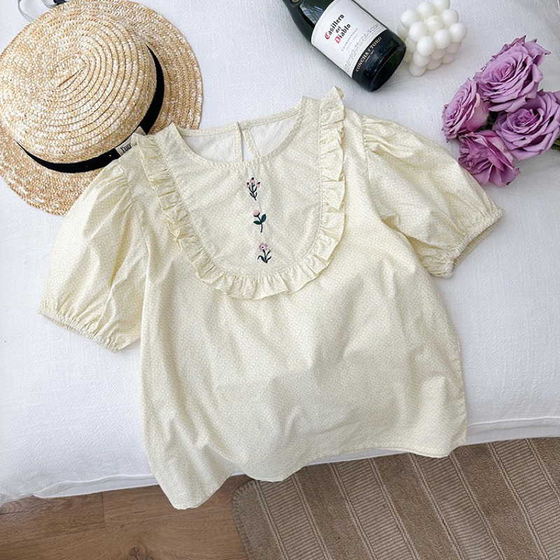 Twizbee.id- Sunshine Ruffle Top (girl's Top) | Shopee Philippines