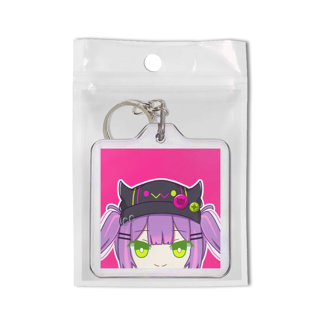 Vtuber anime keychain TOKOYAMI TOWA PEEKER - HOLOLIVE JP Acrylic ...