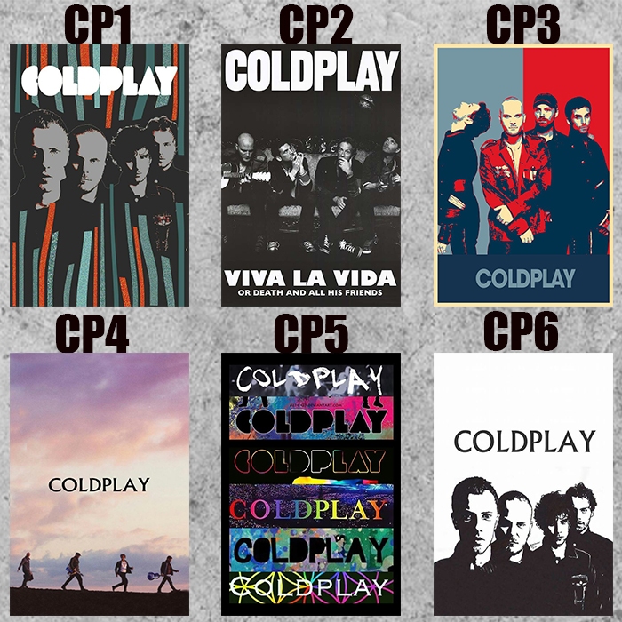 ROOM POSTERS, WALL POSTERS, COLDPLAY ROOM DECORATIONS | Shopee Philippines