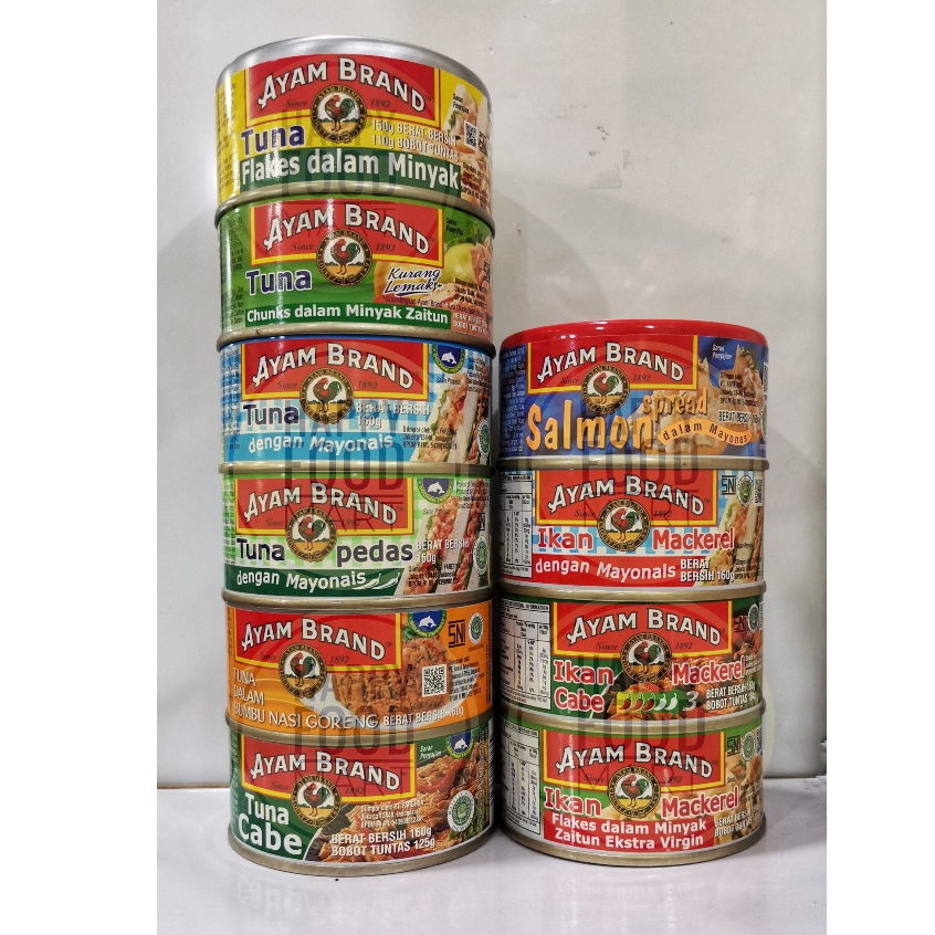 [HALAL] CHICKEN BRAND TUNA FLAKES/TUNA CHUNKS OLIVE/TUNA FRIED RICE ...
