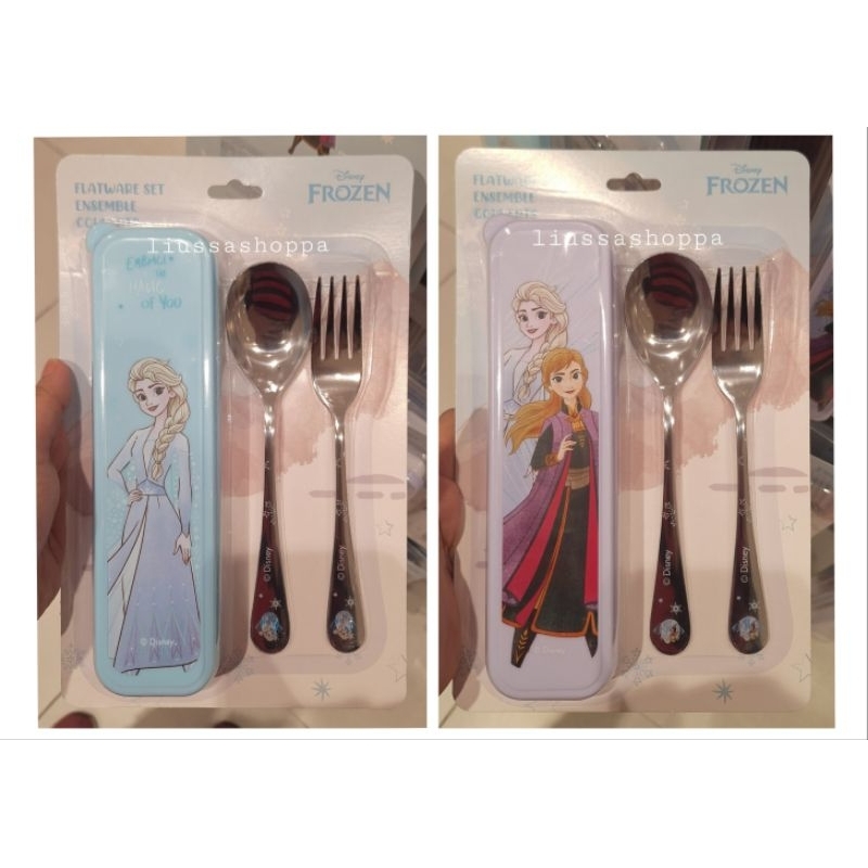 Miniso Cutlery - Disney Frozen Collection 2.0 Flatware Set (Fork ...