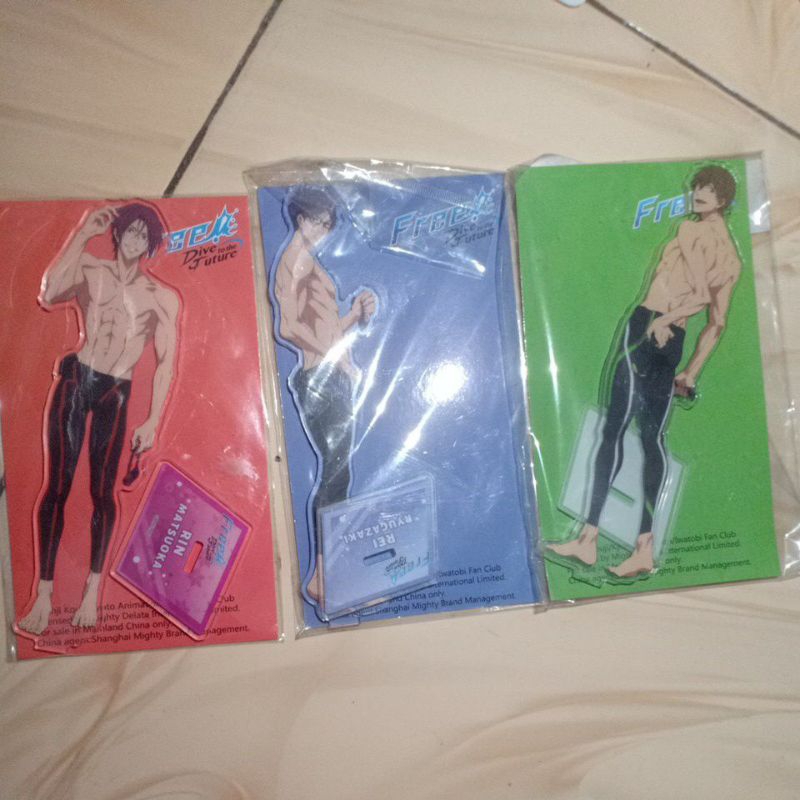 Standee official anime free matsuoka rin, makoto, rei ryugazaki ...
