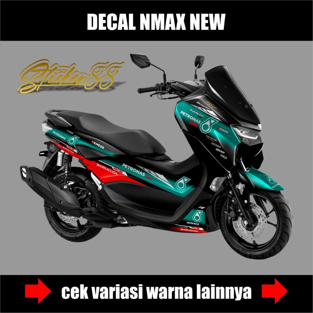 New Nmax New 2020 Decal Sticker Petronas livery MotoGP motif / Nmax New ...