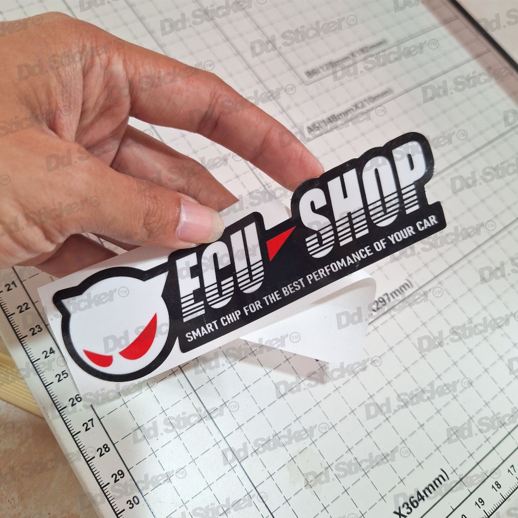 Ecu SHOP logo Sticker | Shopee Philippines