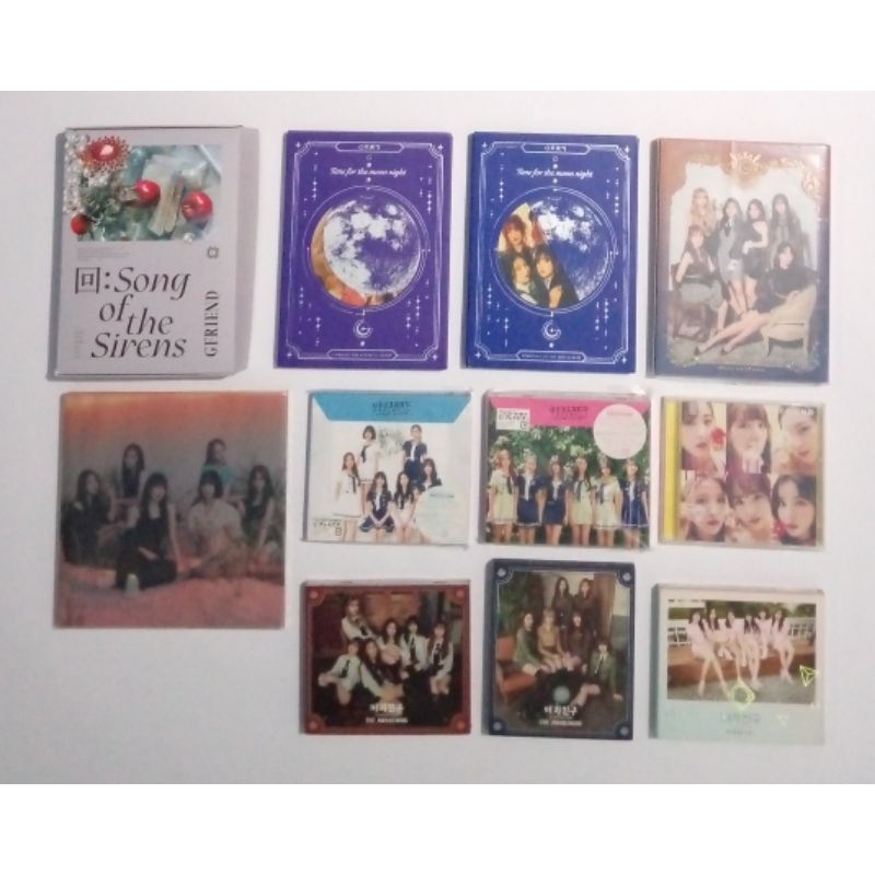 Album Only Gfriend The You Wanting Parallel Fever TFTMN Flower Memoria ...