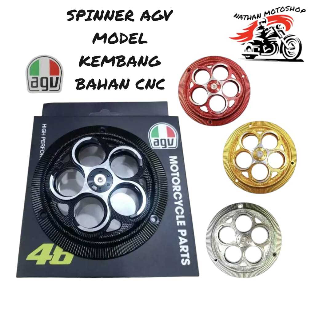 Full CNC AGV SPINNER COVER FULL CNC FAN PROTECTIVE COVER AGV FULL CNC ...
