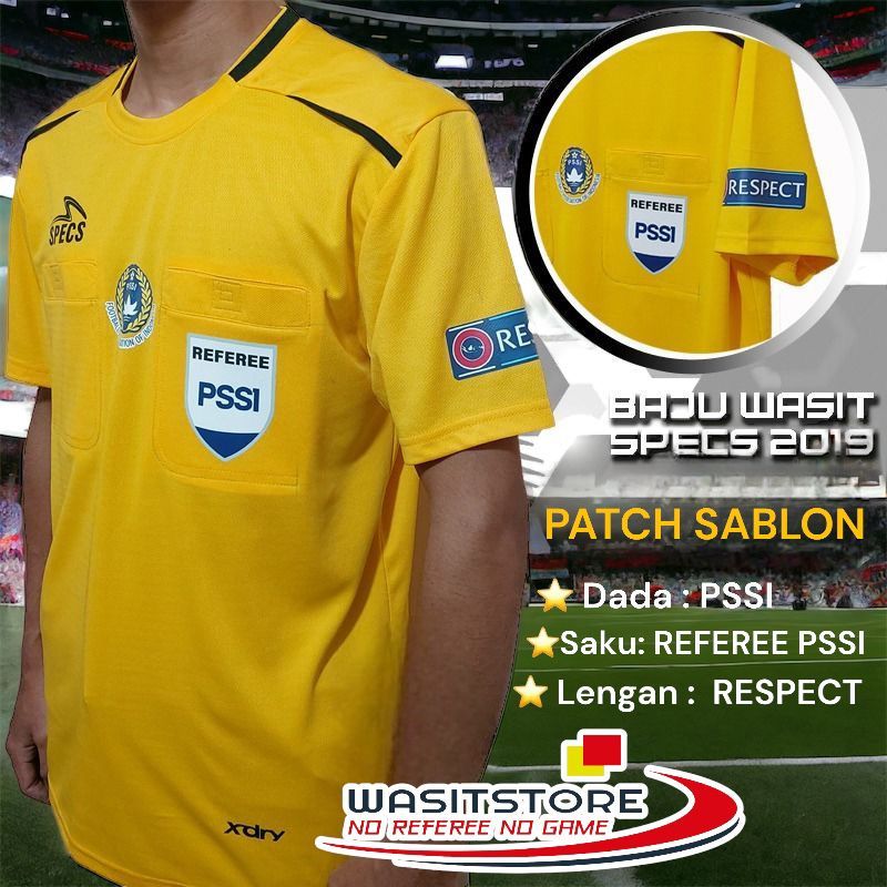 LEAGUE 1 2019 REFEREE TASKS CLOTHES (WITH PSSI - REFEREE POCKET ...