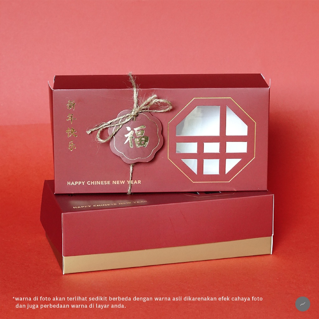Chinese New Year Cake Box Cake Box Packaging Hampers CNY Box) | Shopee ...