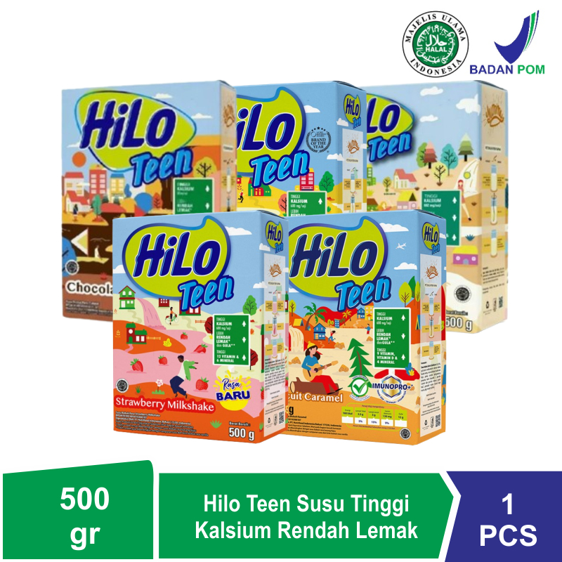 Hilo Teen 500 grams - High Calcium Low Fat Milk | Shopee Philippines