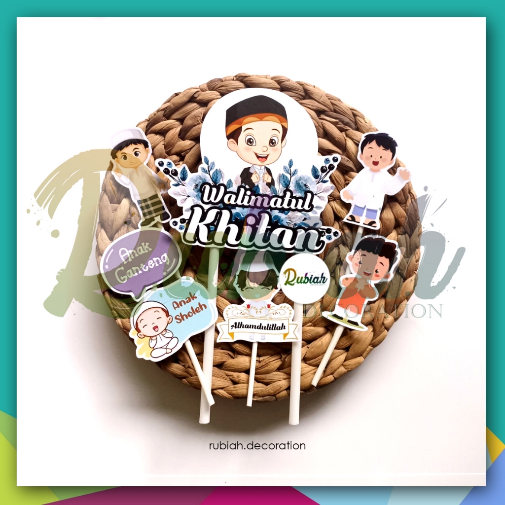 Circumcision Character cake Topper/Circumcision cake Decoration ...