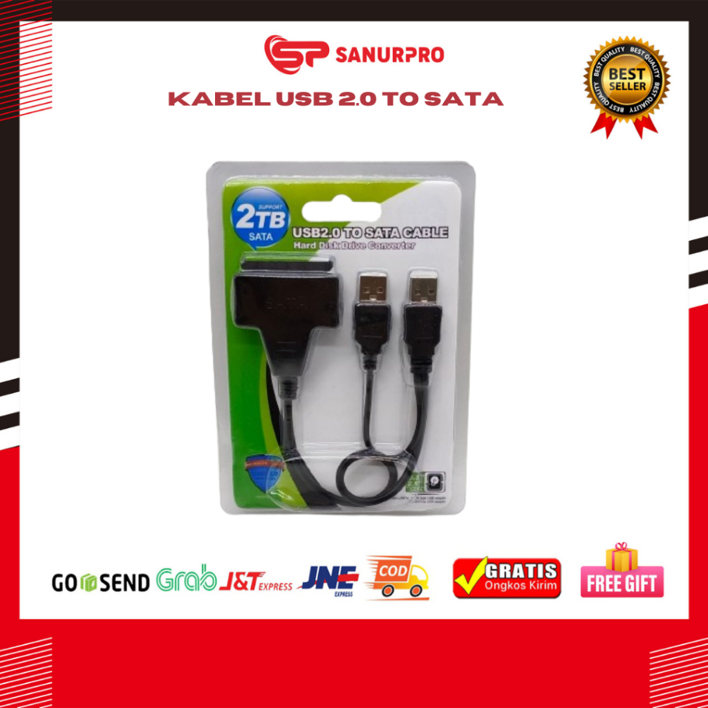 Usb 2.0 TO SATA CABLE SUPPORT 2TB DATA CABLE Converter | Shopee Philippines