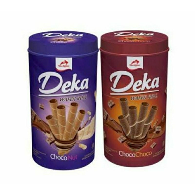 Deka wafer roll Cans 300 Grams | Shopee Philippines