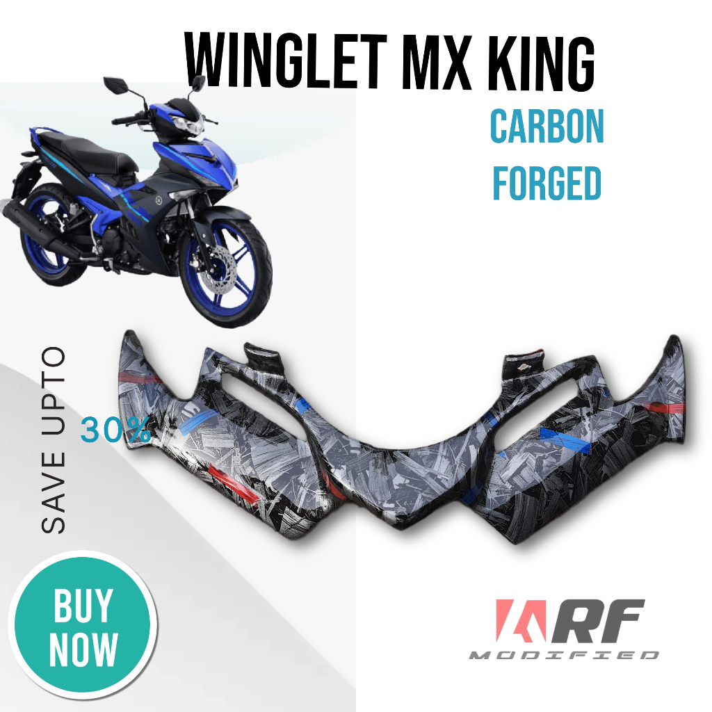 Winglet Mx king 150 carbon forged | Shopee Philippines
