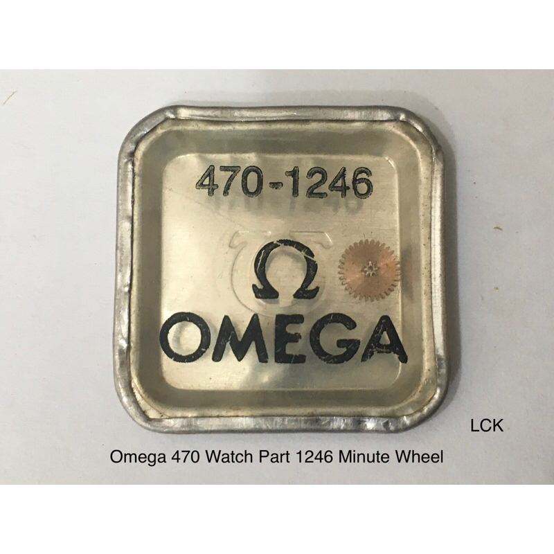 MESIN Omega 470 Watch Part 1246 Minute Wheel / Omega 470 Part 1246 for ...