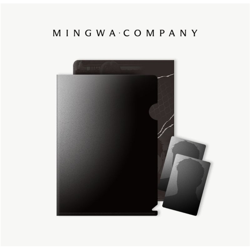 Bomboon Mingwa Clear file + 2 Photocards SET PC Webtoon Lezhin Comic ...