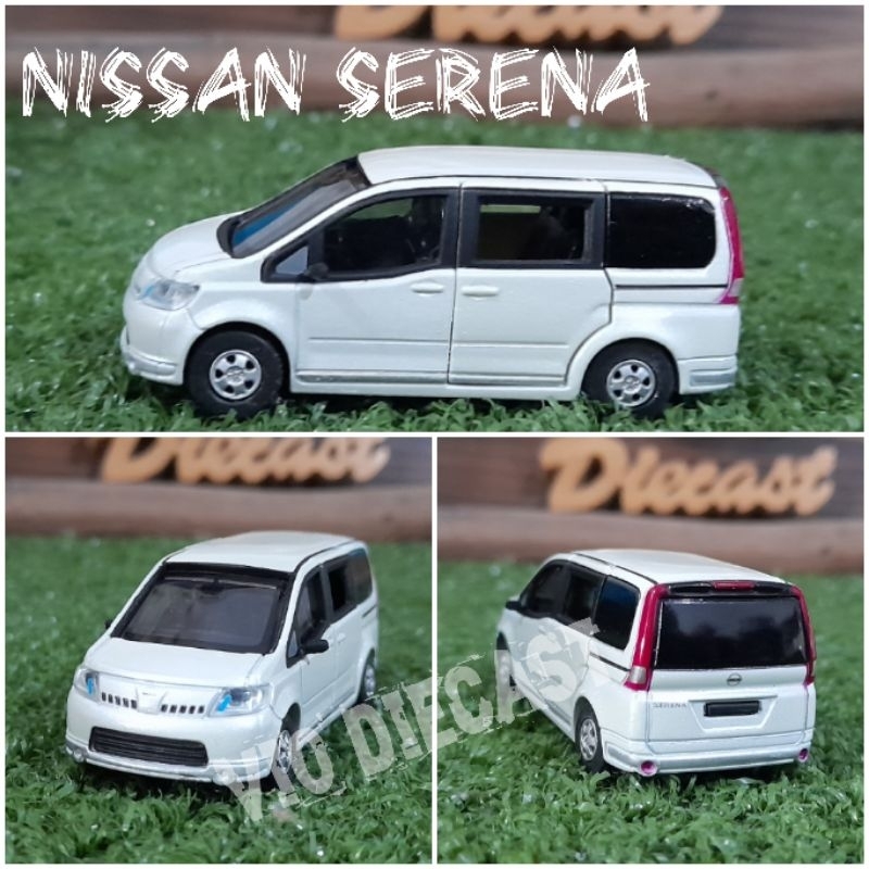 Diecast Miniature Nissan Serena C25 Scale 1:64 | Shopee Philippines