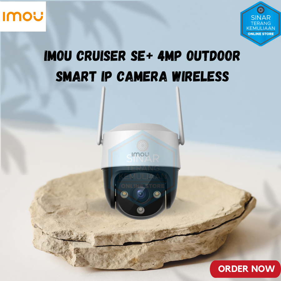 Cctv IMOU CRUISER SE+ 4MP OUTDOOR SMART IP CAMERA WIRELESS | Shopee ...