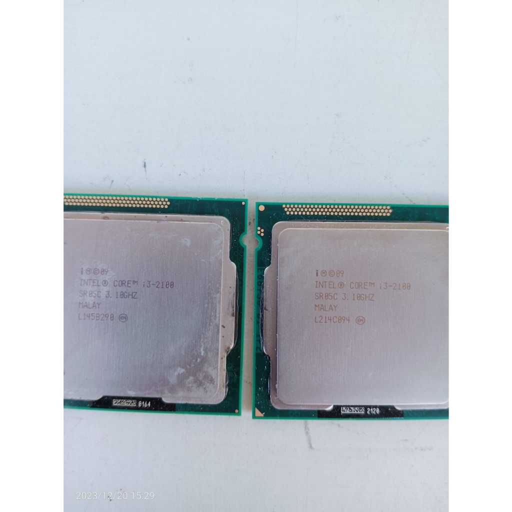 Intell core i3-2100 gen2 lga 1155 processor ready to use | Shopee ...