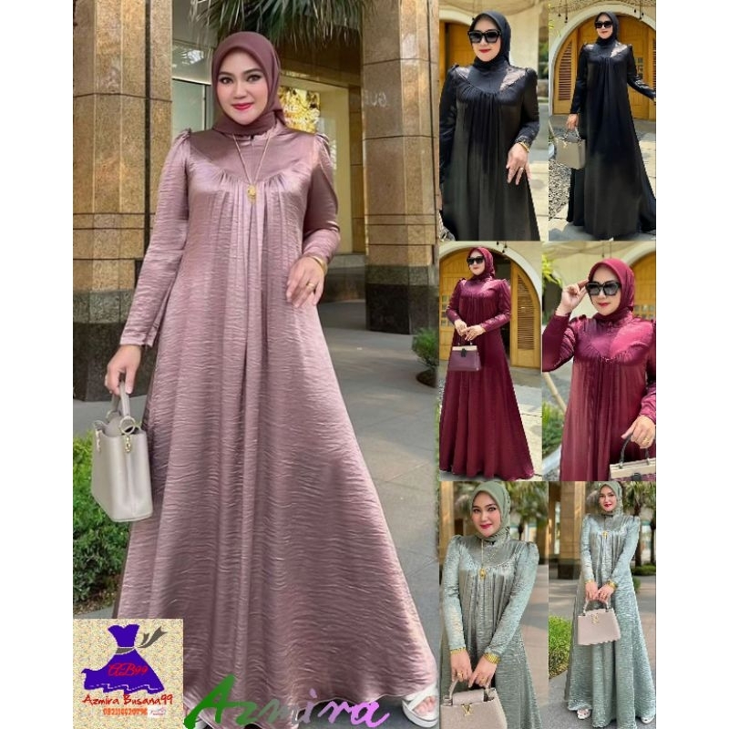 Yara Latest Dress JUMBO Robe PREMIUM Luxury SANTORINI Material Size -M ...