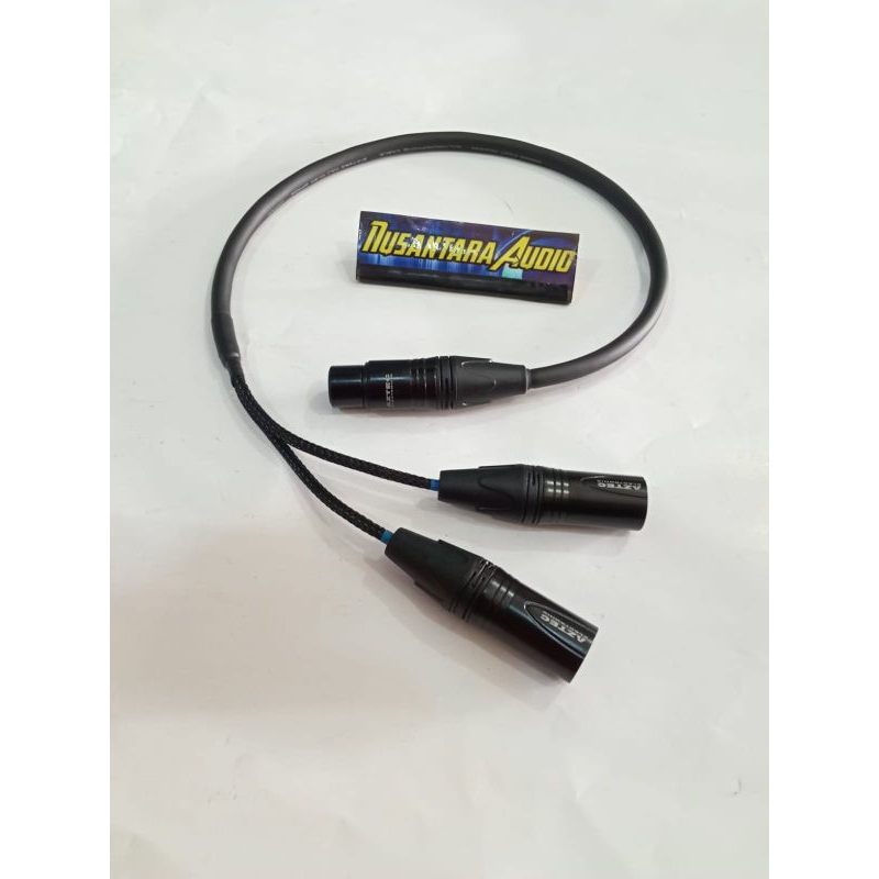 Original Japanese Mogami 2930 50 cm Dual male splitter cable | Shopee ...