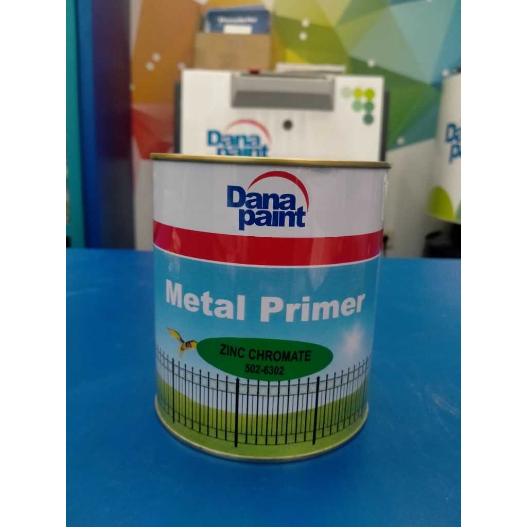 Danapaint Wood and Iron Base Paint Zinc Chromate Primer Green 1 Kg 1 ...