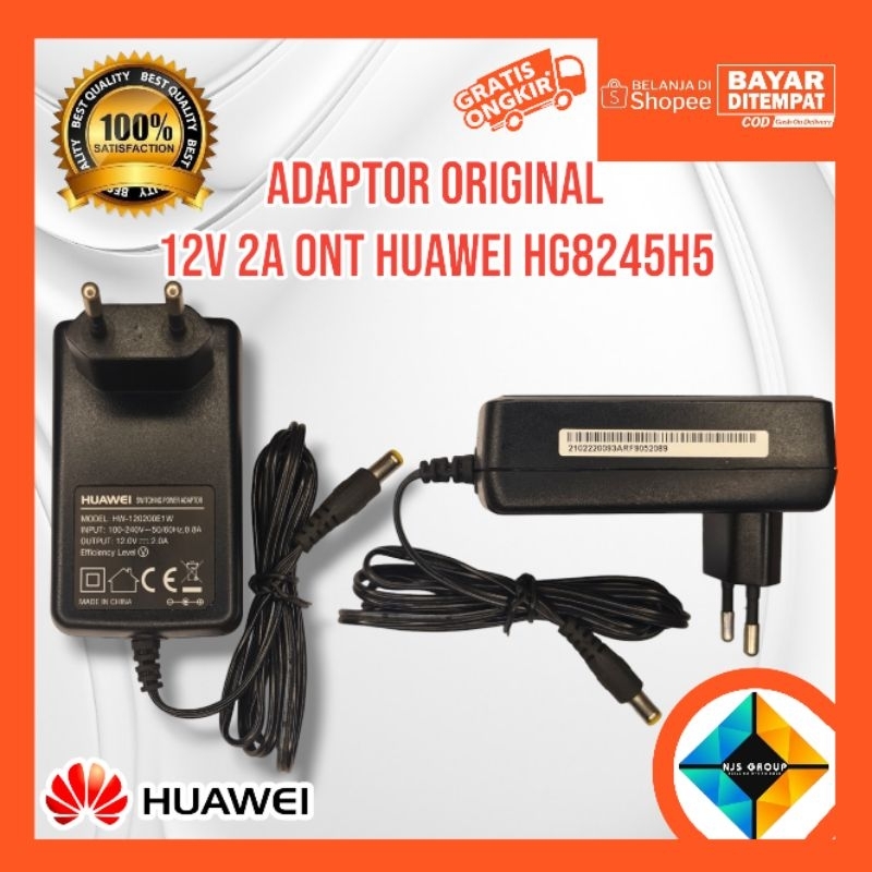 Adapter ORIGINAL 12V 2A ONT HUAWEI HG8245H5 | Shopee Philippines