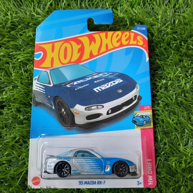 Hot Wheels Mazda RX7 Falken Silver | Shopee Philippines