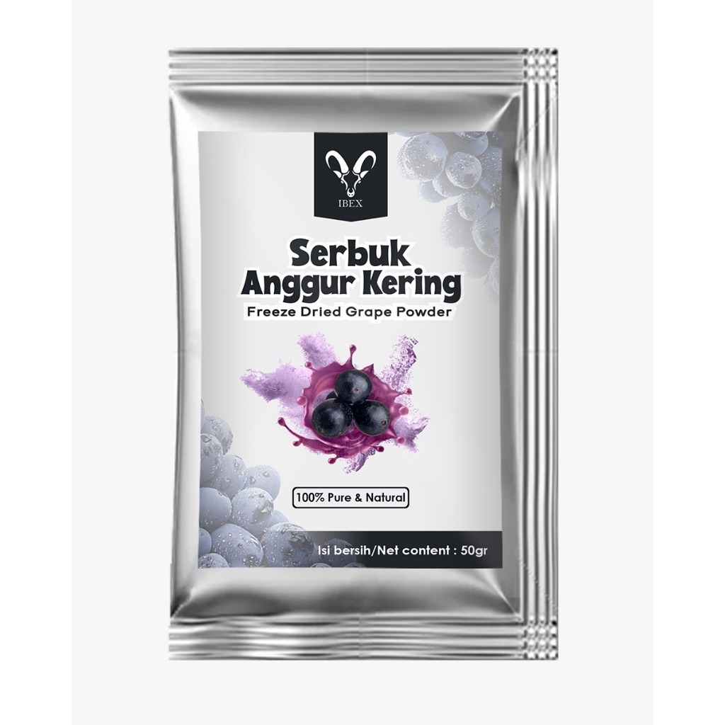 Ibex Freeze Dried Grape Powder/Food And Beverage Powder/100% Pure Dry ...