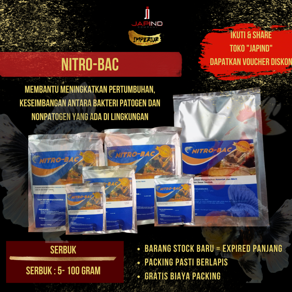 Nitro-bac Probiotic (Wholesale) 100 Grams | Shopee Philippines