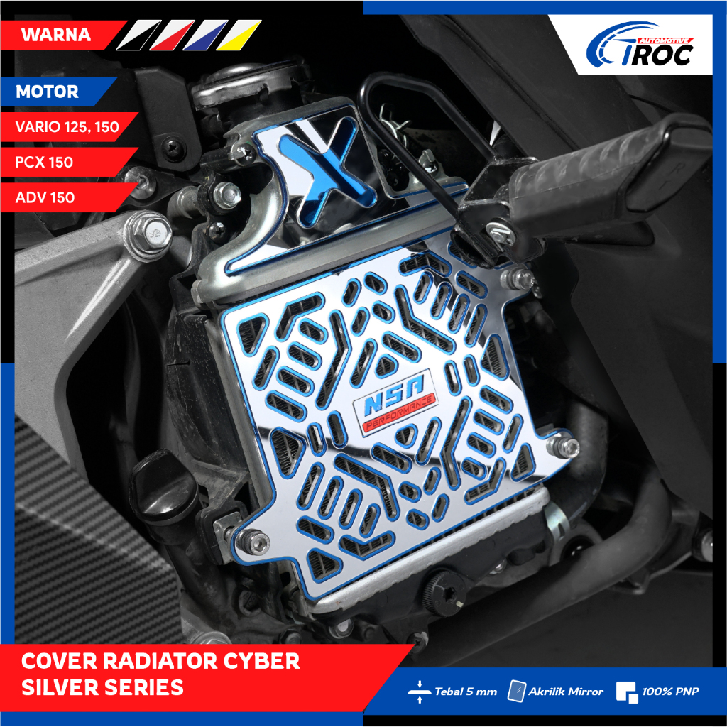 Radiator COVER VARIO 125 150 PCX ADV 150 160 NMAX AEROX LEXI NEW OLD ...